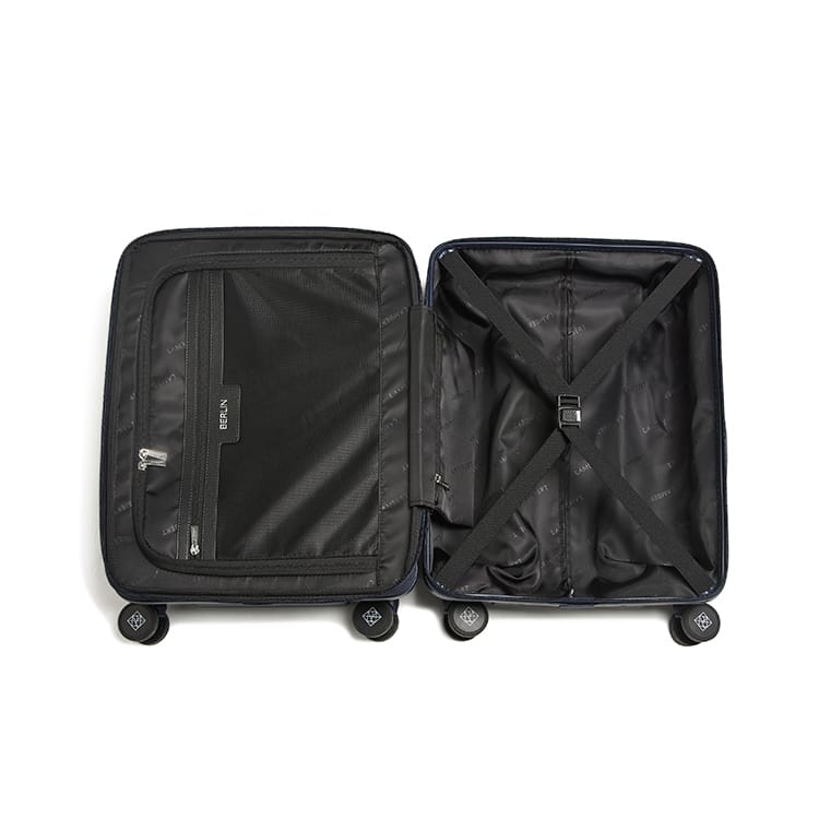 La Berlin - Valise de cabine extensible marine – Lambert