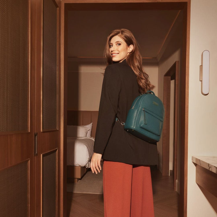 Le Simone - Sac à main en cuir vegan noir – Lambert